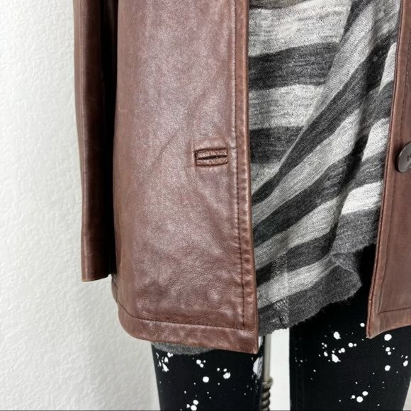 Zabari | Jackets & Coats | Zabari Leather Jacket Coat Blazer | Poshmark